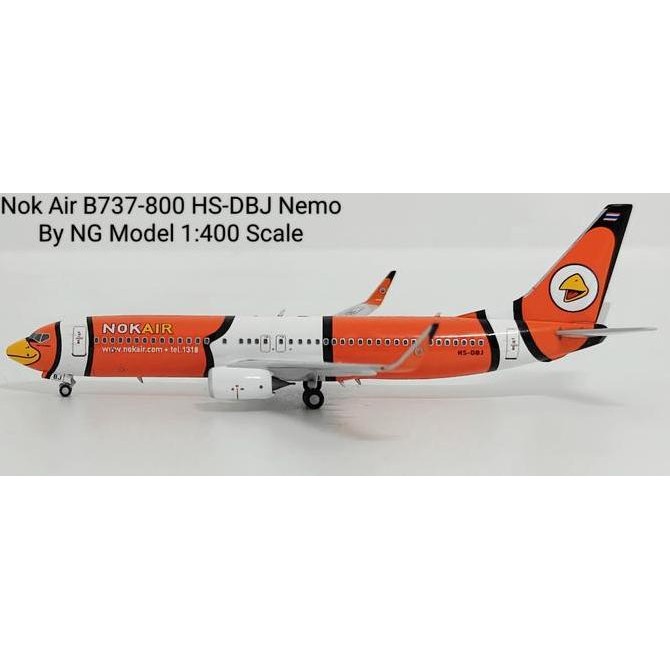 Jual Nok Air B737-800 Hs-Dbj Nemo By Ng Model 1:400 Scale | Shopee ...