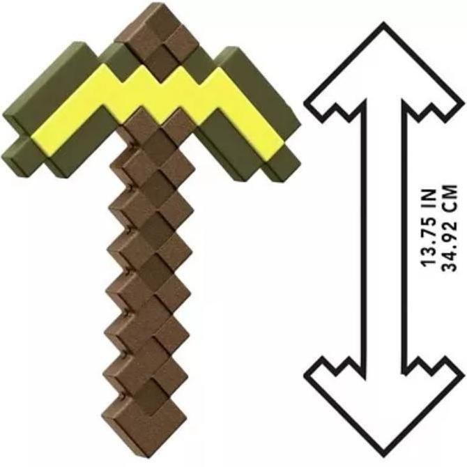 Jual BEST SELLER MINECRAFT ROLE PLAY BATTLE TOY WITH PIXELATED DESIGN ...