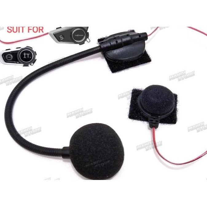 Jual Mic Wired Intercom Helm R8 X5 - Boom Mic Fullface Halfface Motor ...