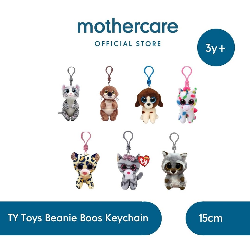 Jual TY Toys Beanie Boos Plush Keychain - Gantungan Kunci Bag Charm ...