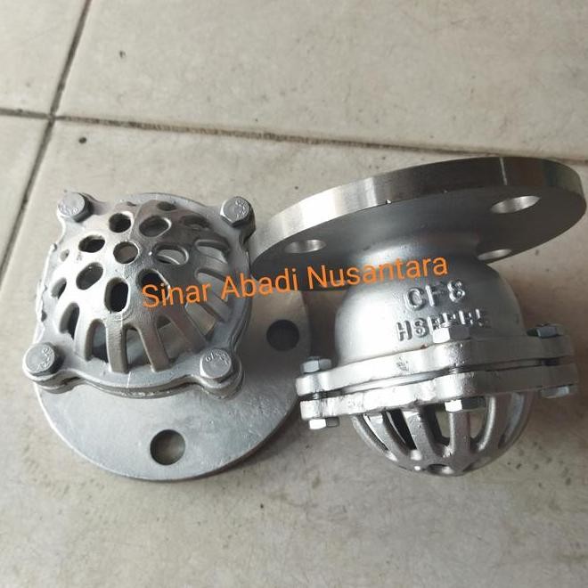 Jual Foot Valve Stainless 2"(Inch) Foot Valve Ss304 Flange Kis 10K Dn ...