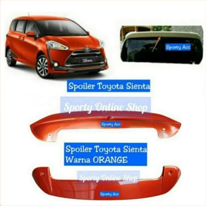Jual Spoiler Sienta Non Lamp | Shopee Indonesia