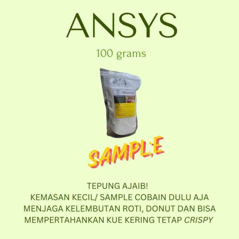 Jual ANSYS Tambahan Untuk Pelembut Kue/Roti/Selai Kemasan 100 gram Nugi ...