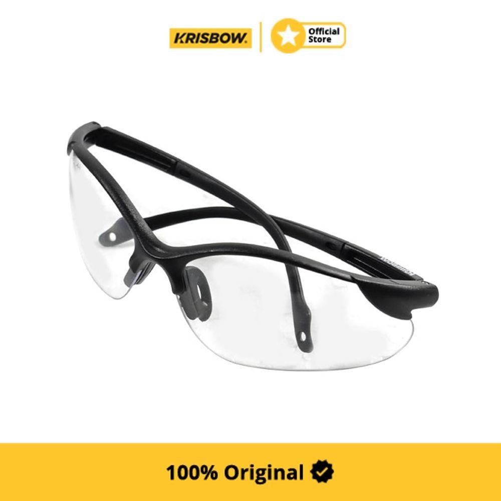 Jual Krisbow Spectacle Kacamata Safety Sport + Strap Transparan Ori ...