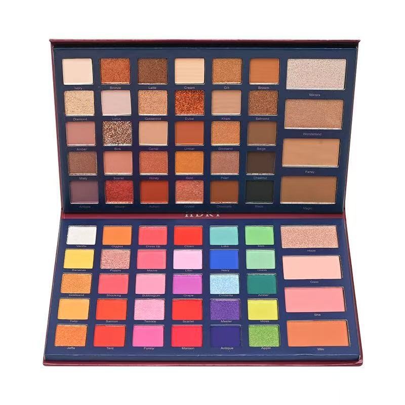 Jual Beauty Glazed Eyeshadow Mix And Match 68 Color Contour Blush ...