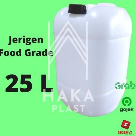 Jual Jerigen Plastik Putih Natural Dan Biru 5 10 20 25 30 Liter L ...
