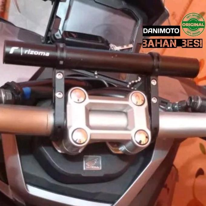 Jual Asli Holder Hp + Peninggi Stang Motor Pcx Adv Vixion Cb150R Beat ...