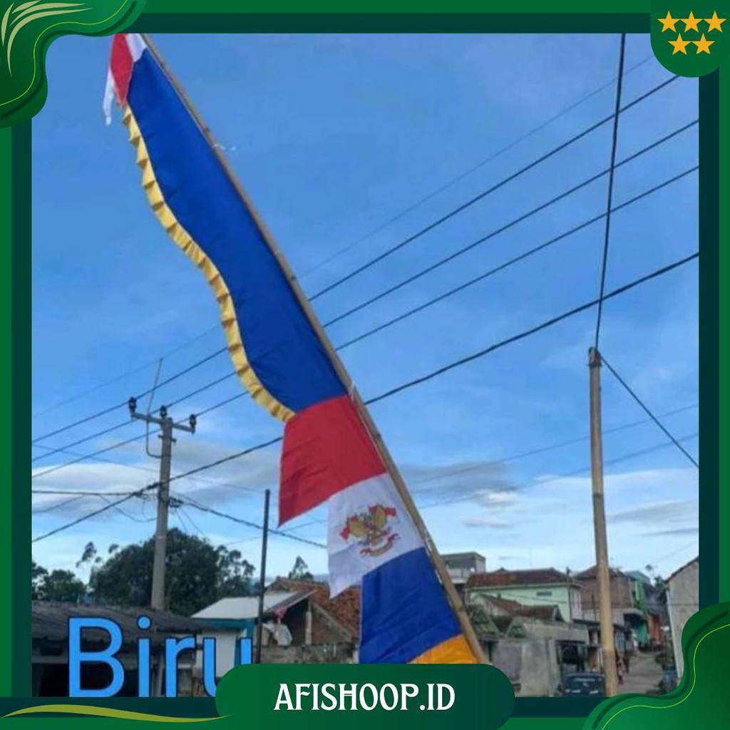 Jual Bendera Tng Umbul-Umbul Kuda Laut Premium / Bendera Indonesia ...
