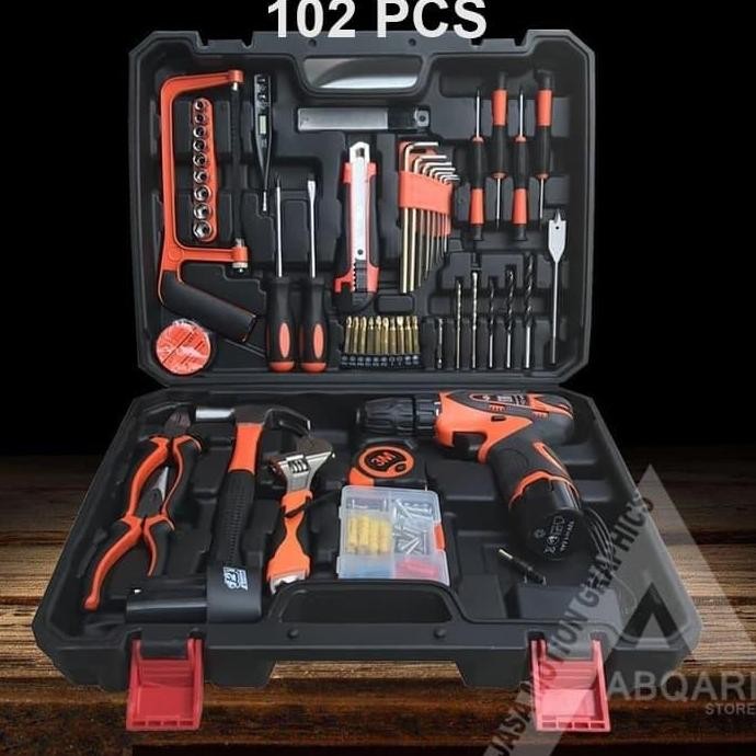Jual TOOLKIT 37 BOX SET TOOL KIT ORIGINAL KRISBOW KOTAK PERKAKAS ...