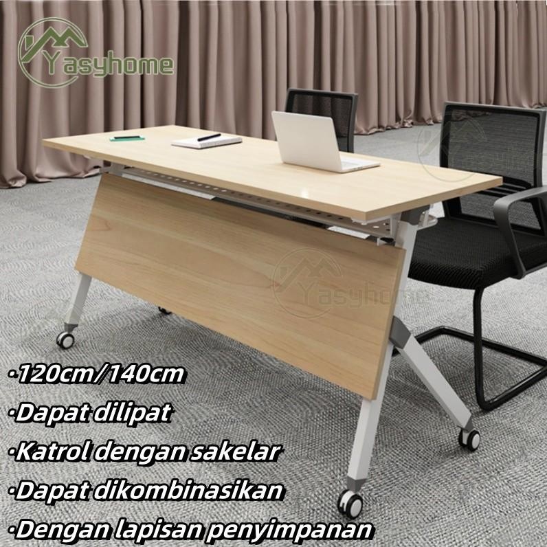 Jual Meja Rapat Meeting Kantor/Meja Belajar/Dua Lapisan Meja Kerja ...