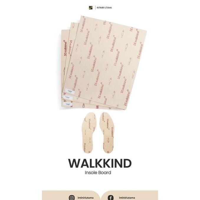 Jual New !!! WALKKIND - Texon / Insole Paper / Cellulose Board | Shopee ...