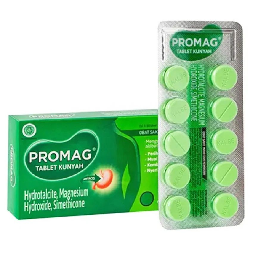 Jual Promag 10 Tablet Obat Maag Efektif | Shopee Indonesia