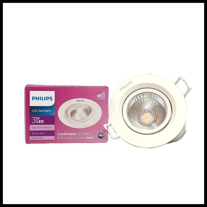 Jual Terlaris Lampu Philips Kyanite Sl201 Spotlight 3W 070 Wh Id ...