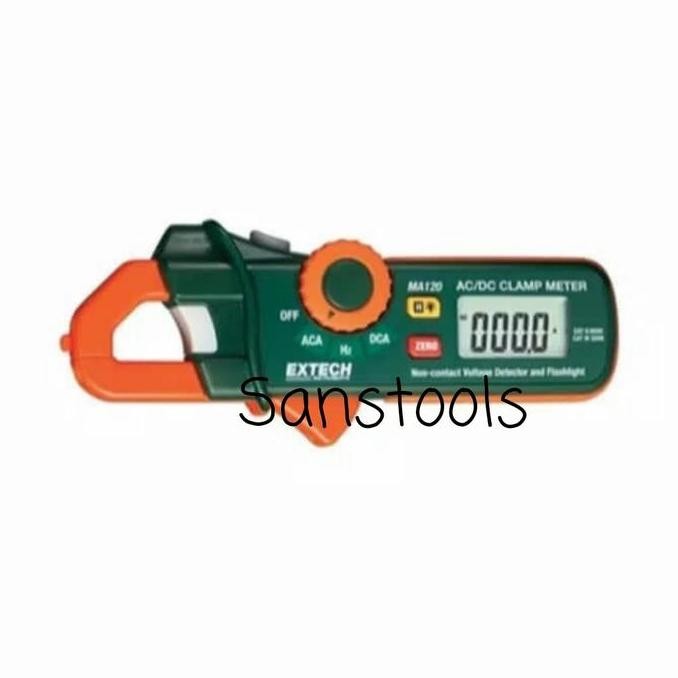 Jual Extech MA120 Ac/Dc digital clamp meter tang ampere MA-120 with Ncv | Shopee Indonesia