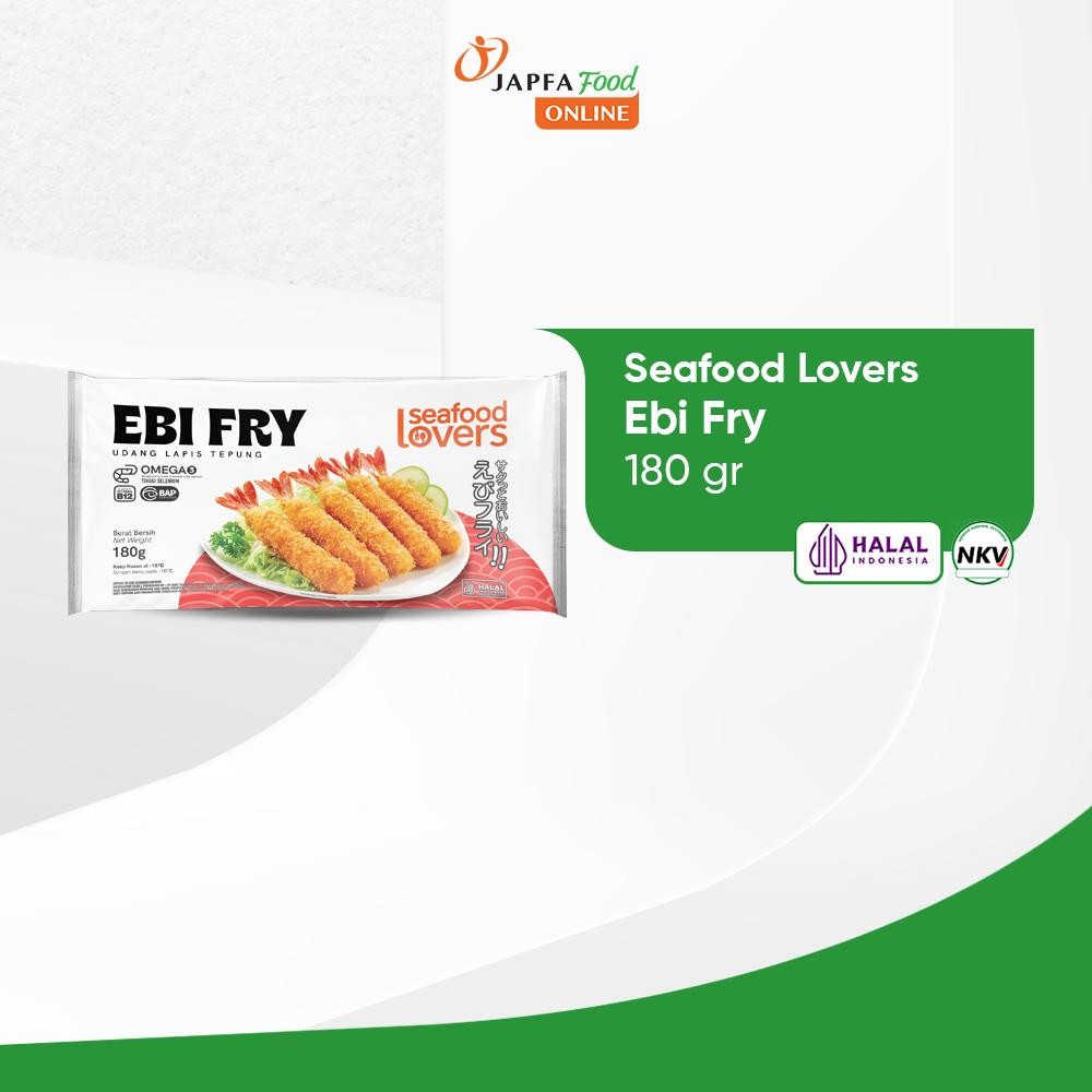 Jual Seafood Lovers Ebi Fry / Udang Lapis Tepung / Ebi Furai 180gr | Shopee Indonesia