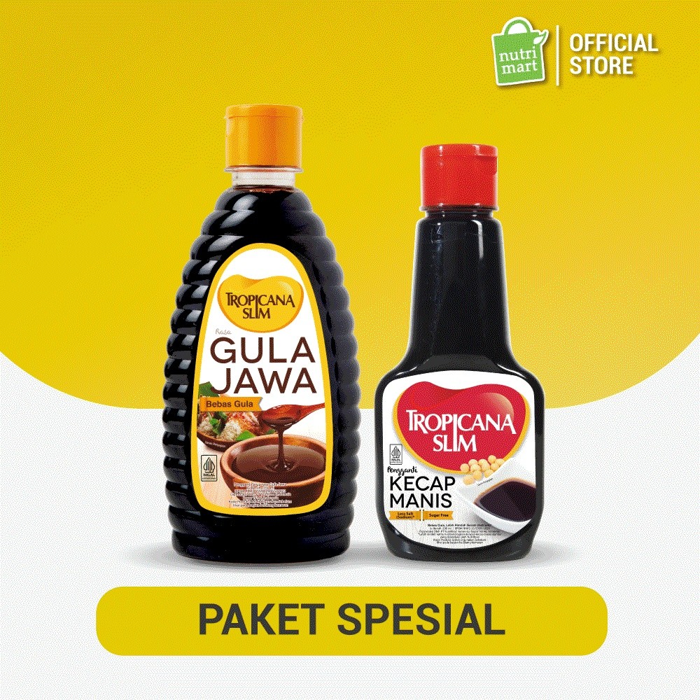 Jual Paket Dapur: Tropicana Slim Gula Jawa 350ml & Kecap Manis 200ml ...