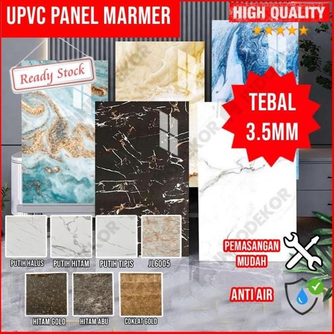 Jual UPVC Marmer Panel Marmer Sheet Backdrop TV Multiplex Pelapis ...