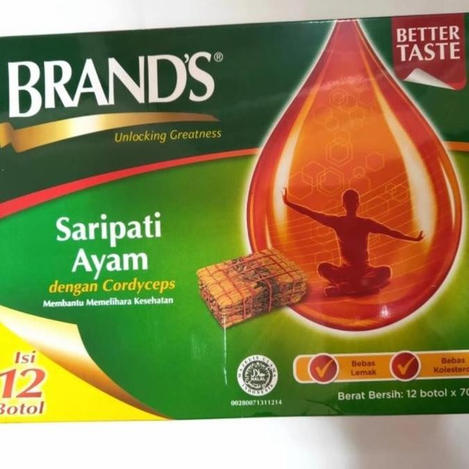 Jual brands sari pati ayam cordyceps / brands essence of chicken / ji ...