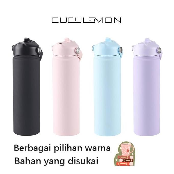 Jual CucuLemon Termos Tumbler Stainless steel Botol Minum air panas ...