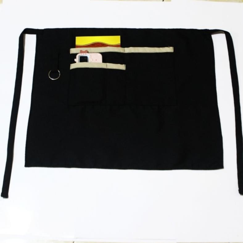 Jual celemek waiters apron setengah badan bahan tebal Nugi | Shopee ...