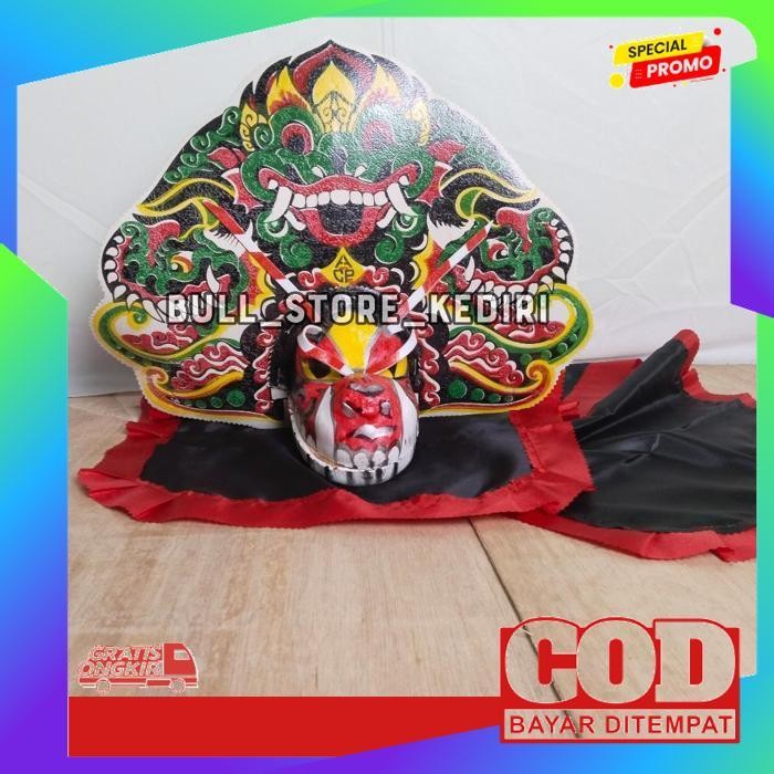 Jual Smile Today Barongan Anak Spons Ukuran Tanggung Motif Buto Bali ...