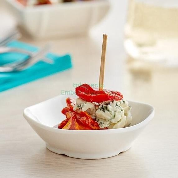 Jual Rounded Square Bowl Mangkuk Dessert Mangkuk Mini # Tablecraft - 1 ...