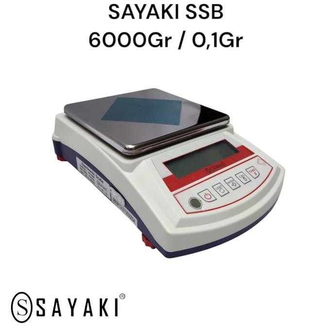 Jual Timbangan Analitik, Neraca, Emas, Lab, Obat, Sayaki 6 Kg / 0,1 Gr ...