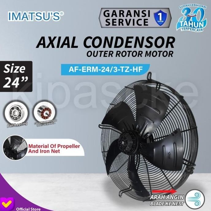 Jual Axial Fan 24 Inch Fan Condensor Kipas Chiller Condenser 24" 380V ...