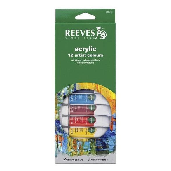 Jual Reeves 12 Acrylic Color Set | Shopee Indonesia