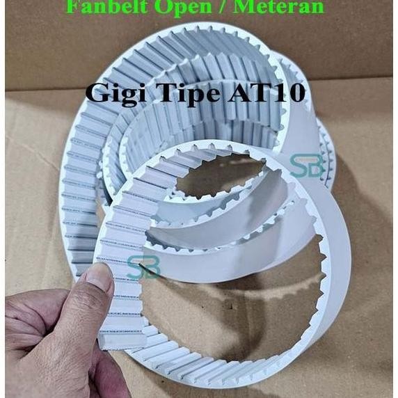 Jual TERBARU - timingbelt AT10 lebar 25mm open steelcord timingbelt ...
