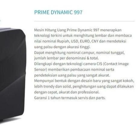Jual Prime Dynamic 997 Mesin Hitung Dan Deteksi Uang Idr Cny Euro ...