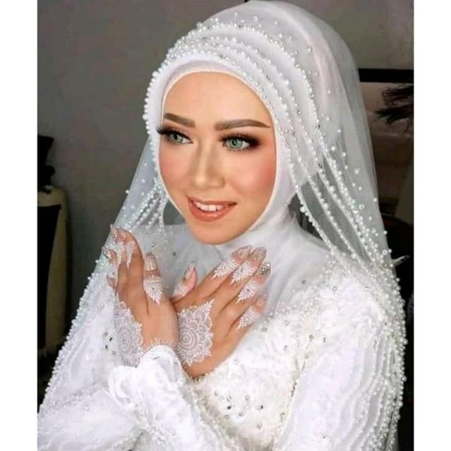 Jual Slayer Pengantin/Veil Pengantin/Slayer Akad/Slayer Wedding/Slayer ...