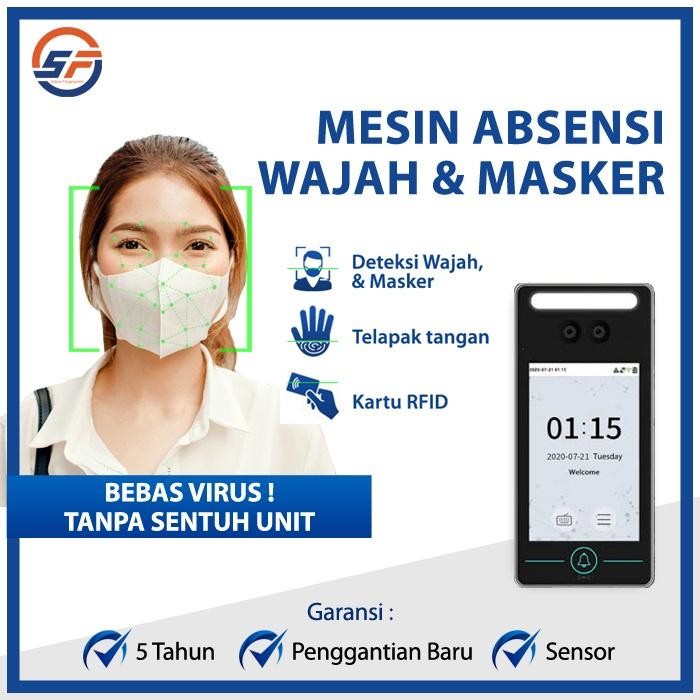 Jual Mesin Absensi Zkteco Mini Ac Scan Wajah Masker / Access Control ...