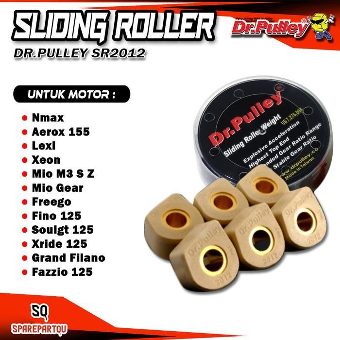 Jual Sliding Roller Drpulley Nmax Aerox Lexi Fazzio 125 Grand Filano ...