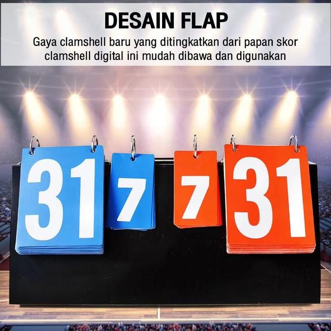 Jual Papan Skor 4 Digit / Aksesoris Olahraga /Score Board / Papan Skor ...