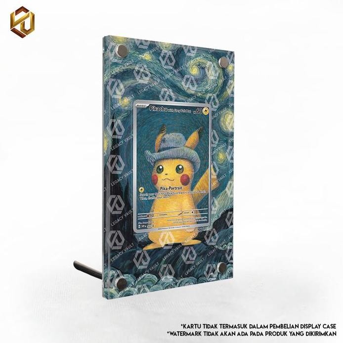 Jual Pikachu with Grey Felt Hat (Pikachu Van Gogh) - Pokemon Extended ...