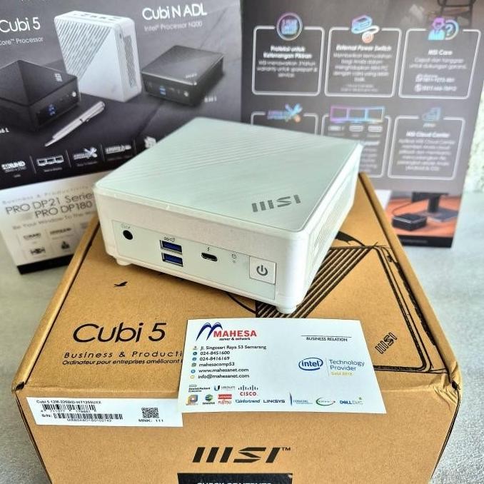 Jual Msi Minipc Cubi | Intel Core I7 Gen 12 | 10 Core | Ssd 512Gb/64Gb ...