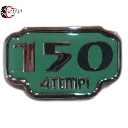 Jual Logo Emblem Stiker 150 Tempi Glove Box Badge Vespa Et4 Original ...