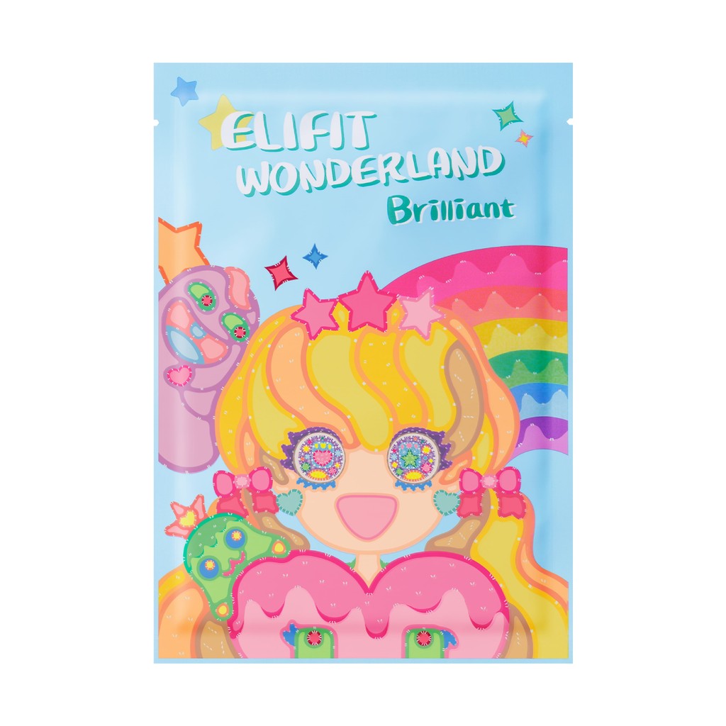 Jual Dancing Whale Elifit Wonderland Brilliant Mask Pack Plus (Sheets ...