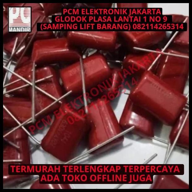 Jual GRATIS ONGKIR KAPASITOR CAPACITOR MILAR 392 3.9NF 3.9 NF 630V ...