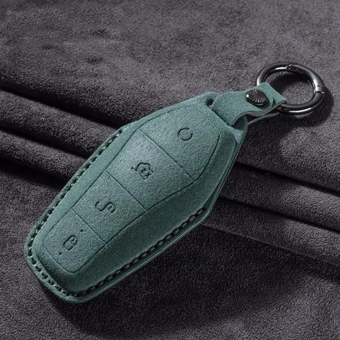 Jual Sarung kunci mobil Suede Alcantara BYD Seal Atto 3 Dolphin Premium ...