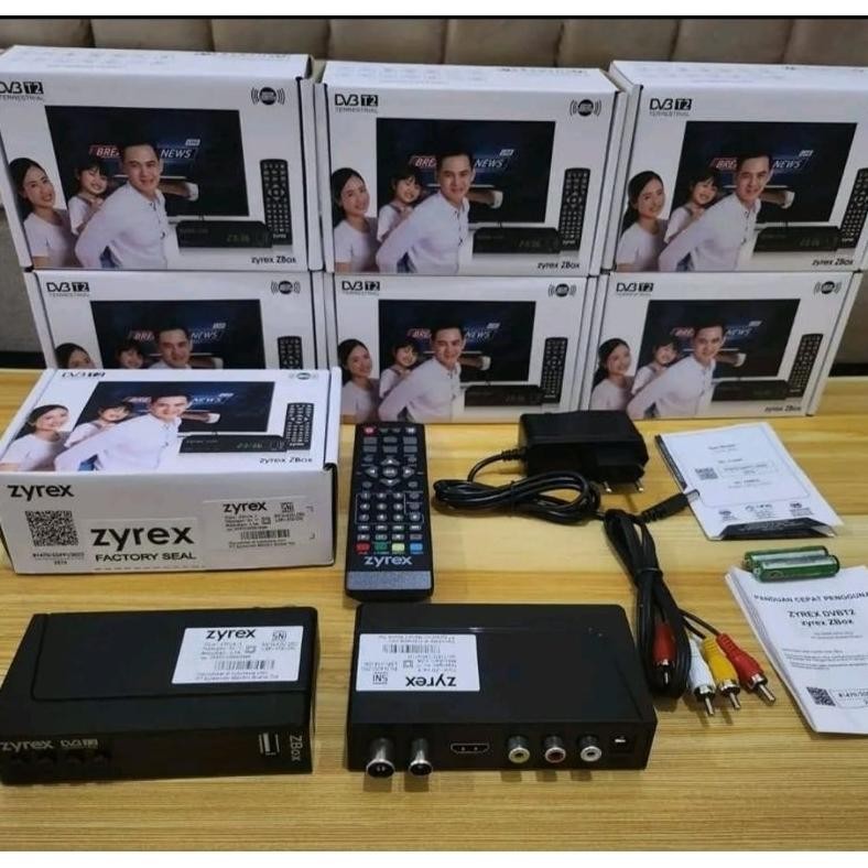 Jual NEW STB ZYREX SNI DVB-T2 SET TOP BOX CHIPSET SUNPLUS [terbaik][terlaris] | Shopee Indonesia