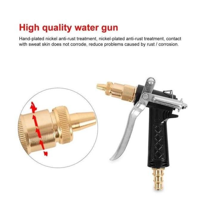 Jual Water Jet Gun Metal Untuk Siram Tanaman Dan Cuci Motor/Mobil Car ...