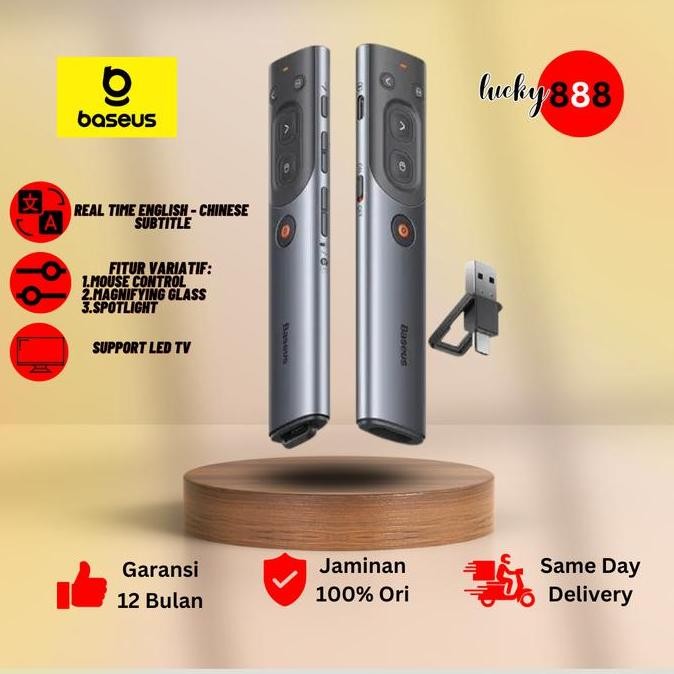 Jual HARGA DISC - Laser Pointer Baseus Spotlight Digital Wireless ...