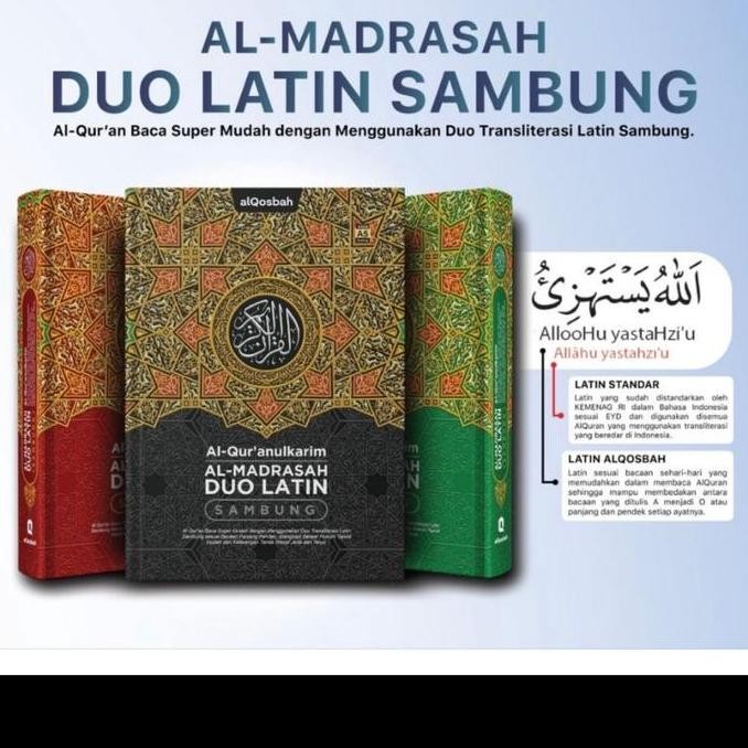 Jual HARGA DISC - Al-Madrasah A4,Al Quran Duo Latin Super Mudah,Al-Qur ...