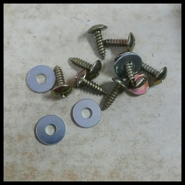 Jual GRATIS ONGKIR SCREW WASHER BAUT 5 X 20 INNER FENDER COVER ENGINE ...