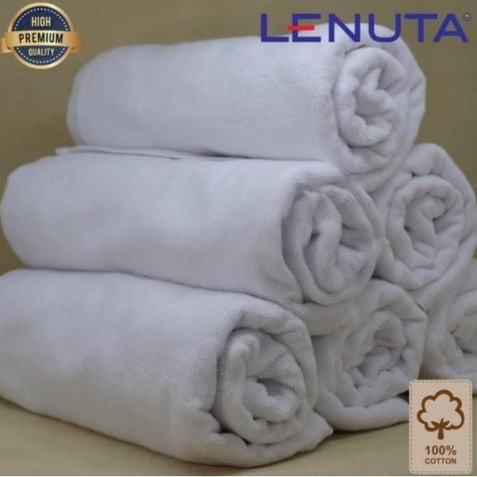 Jual Grosir Handuk Mandi Lenuta Warna Hotel Bintang Lima Five Stars ...