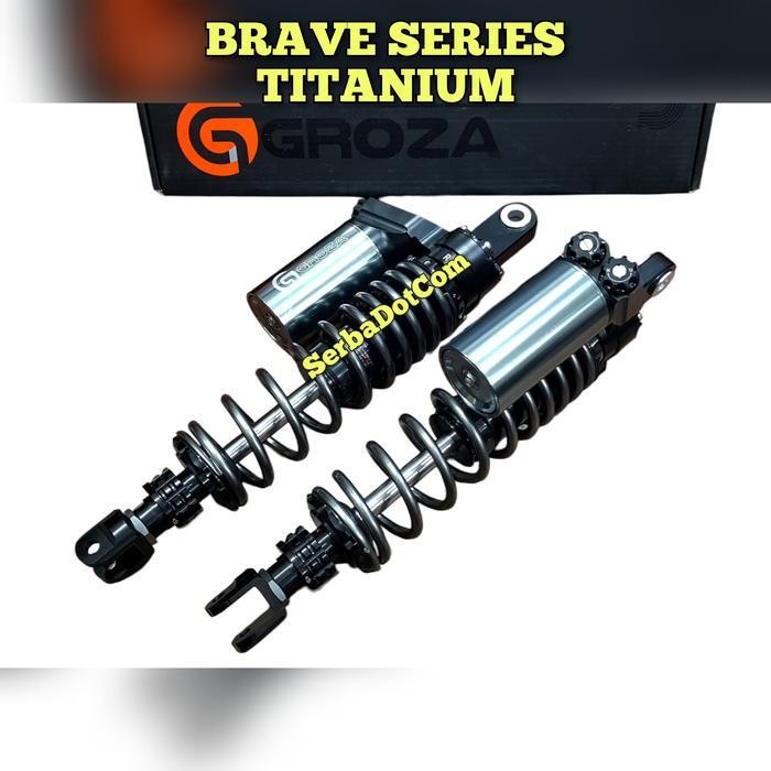 Jual Shock Groza Ef Brave Series Titanium Black Series As Gold Nmax Pcx ...