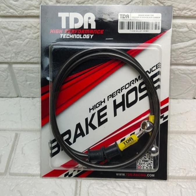 Jual Kabel Selang Rem Black Carbon Tdr 90Cm 35Inch Vario Nmax Beat ...
