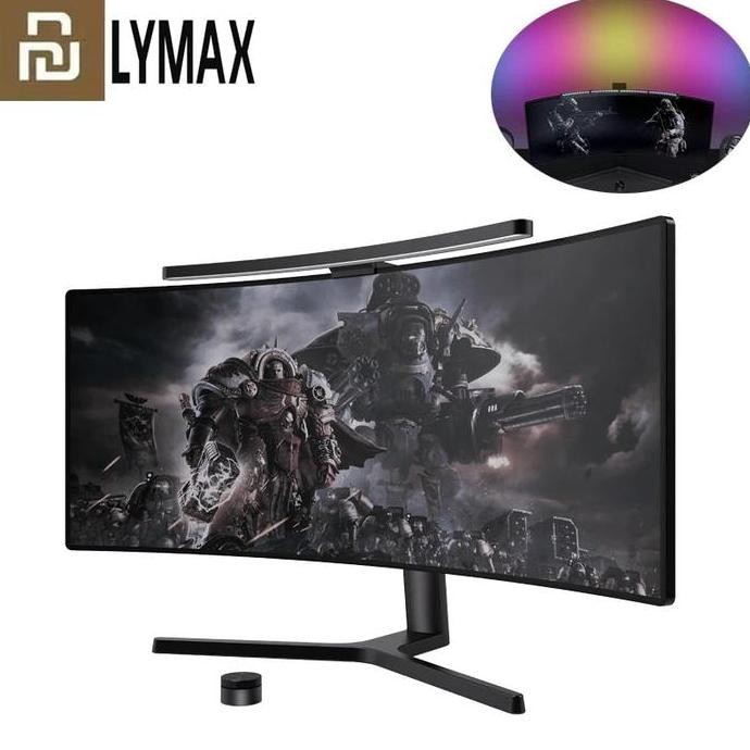 Jual TERBARU - Xiaomi LYMAX RA97 Curved Monitor Light RGB Color Sound ...
